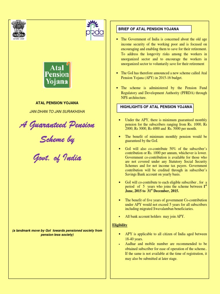 Apy Brochure | PDF | Financial Services | Economies