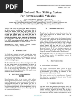 Formula SAE Paddle Shift System | PDF | Actuator | Manufactured Goods