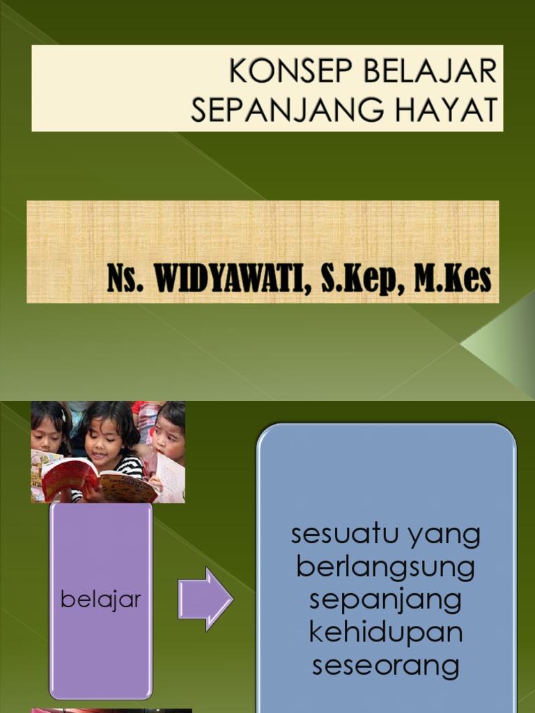 Konsep Belajar Sepanjang Hayat | PDF