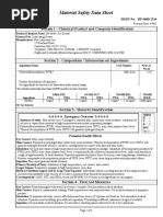 MSDS Crude Palm Oil | PDF | Toxicity | Biodegradation
