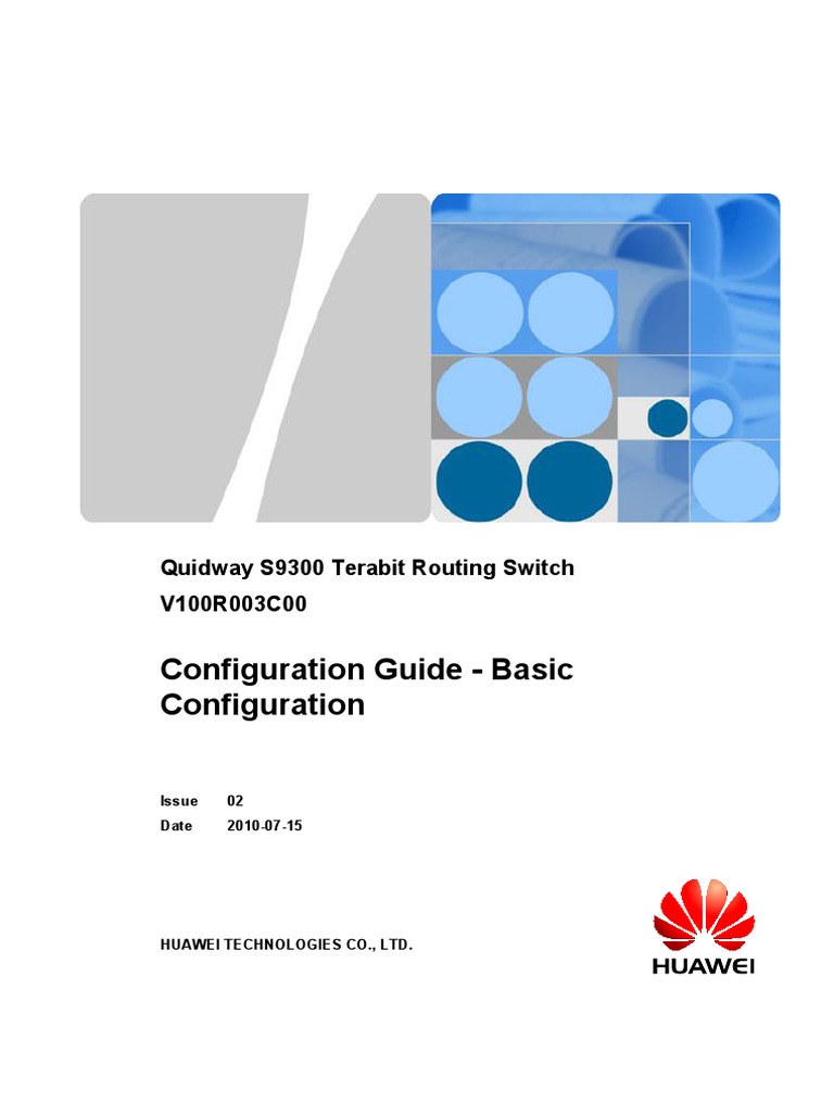 Huawei Guide - Basic Configuration | PDF | File Transfer Protocol ...