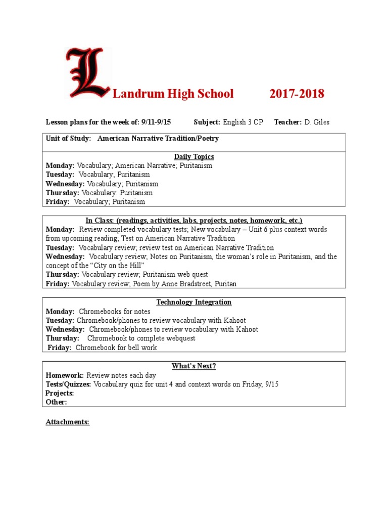 Lesson Plans September 11 Through 15 | PDF | Social Science | Language ...