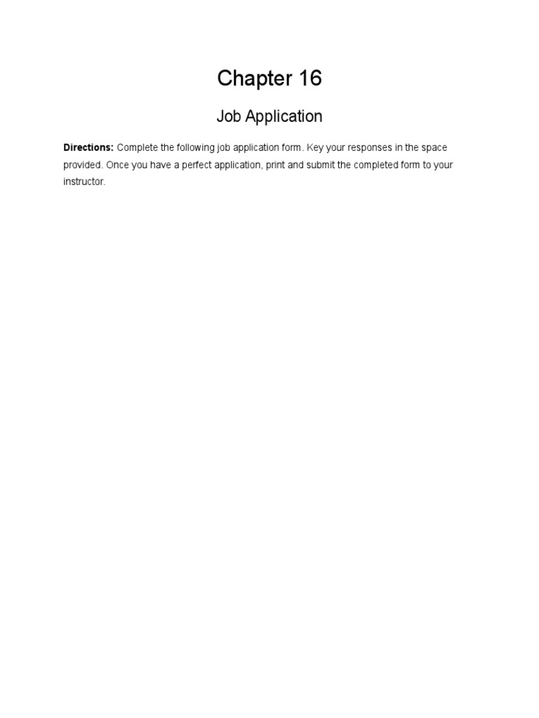 ZM Job Application | PDF | Labor | Employment