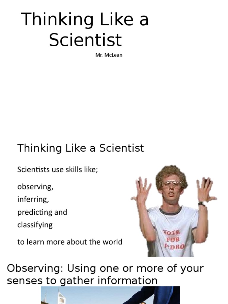 Essential Skills for Scientific Thinking | PDF