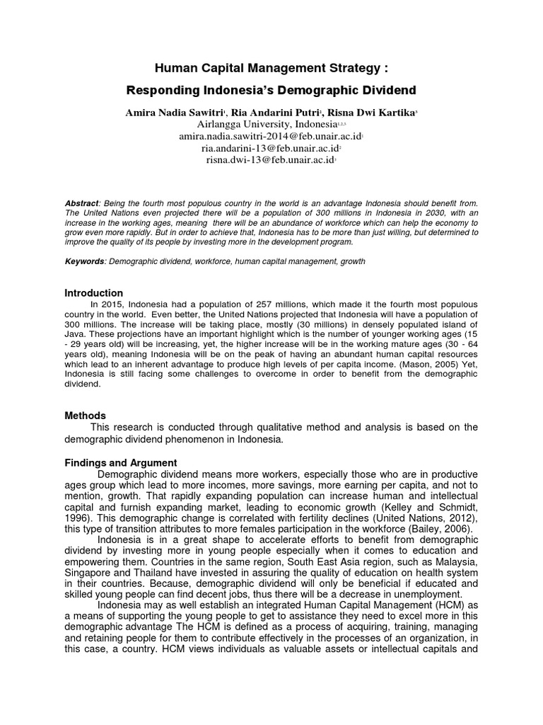 Human Capital Management Strategy | PDF | Human Capital | Capital ...