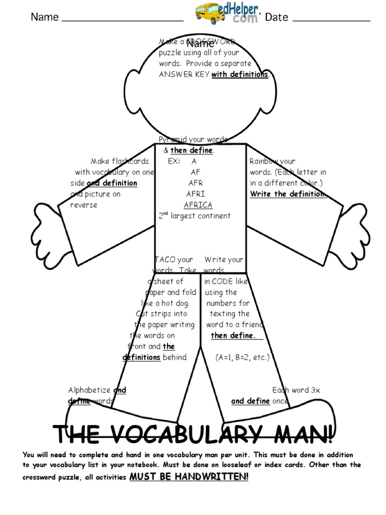 vocab man