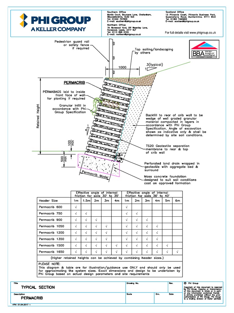Perma Criblock Retaining Wall | PDF