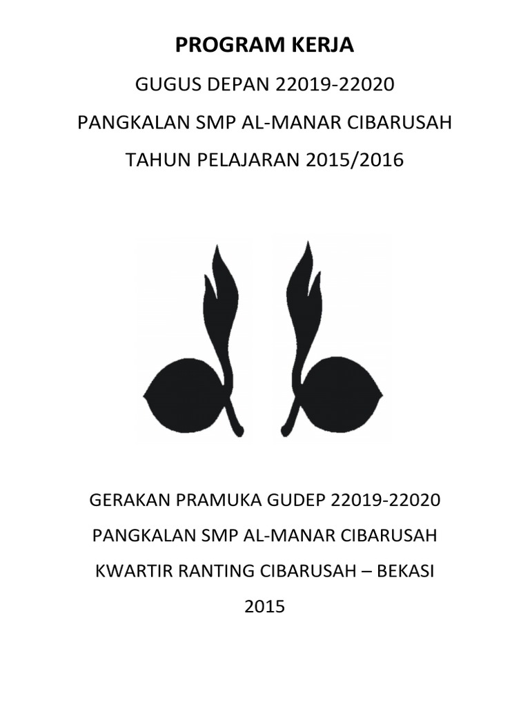 Program Pramuka SMP 2015/2016 | PDF | Bisnis | Seni
