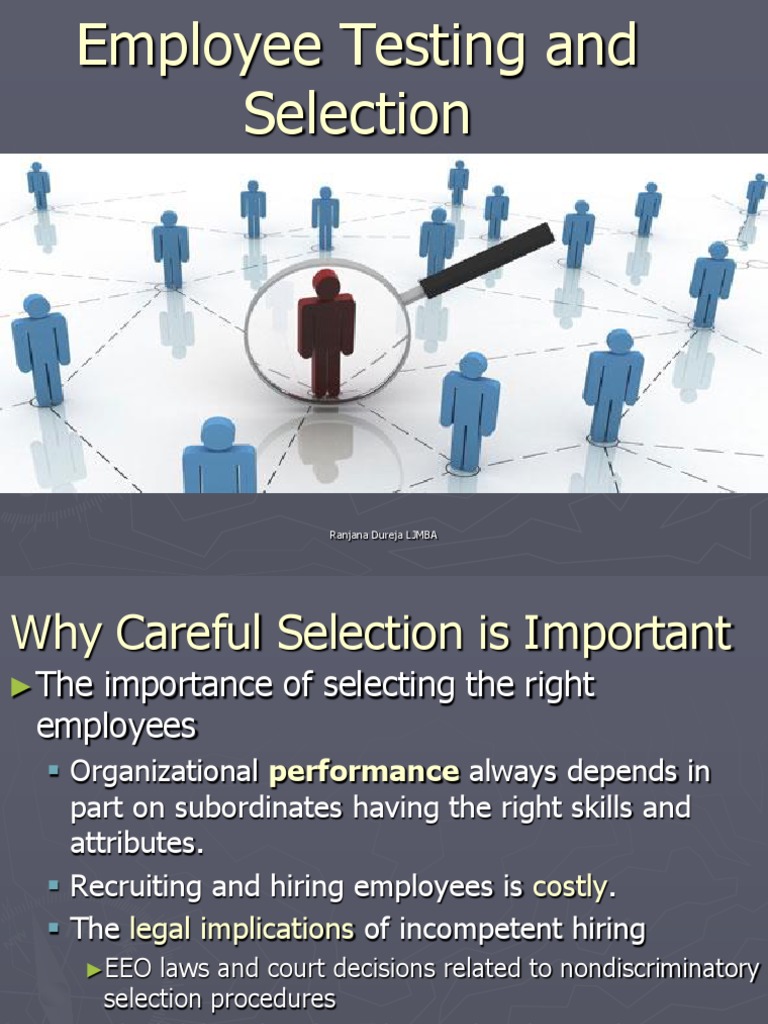 Employee Selection Testing | PDF | Graphology | Validity (Statistics)