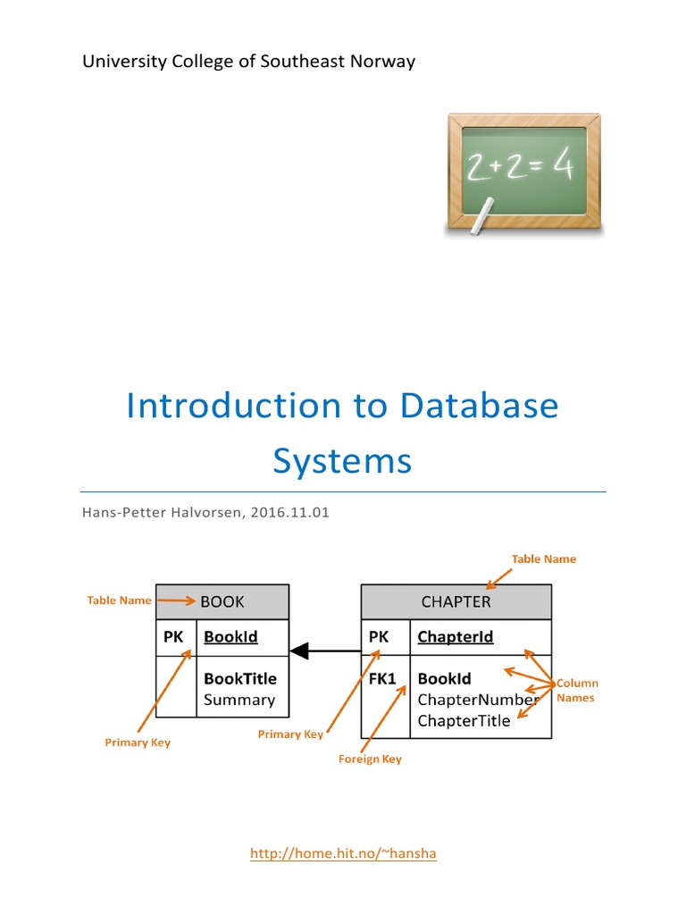Introduction To Database Systems | PDF | Sql | Databases