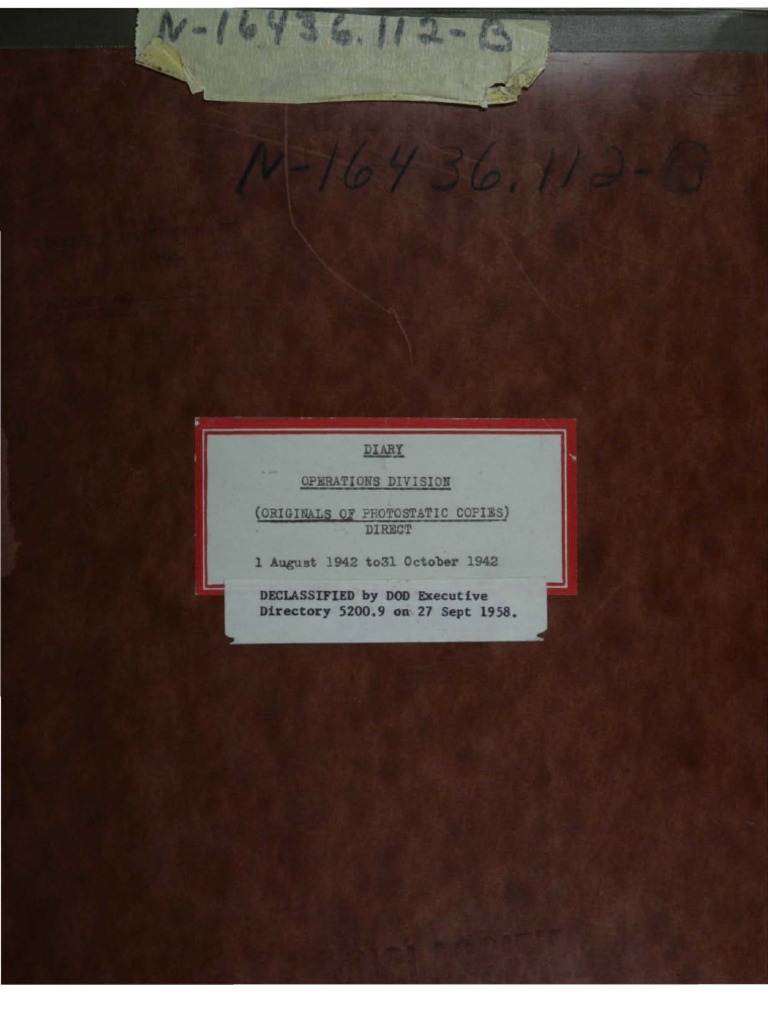 WWII AAF Operations Aug 1942 | PDF | Joint Chiefs Of Staff | United ...