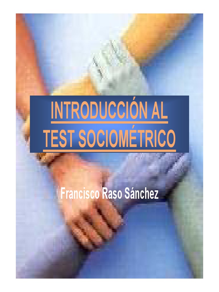 Introducción Al Test Sociométrico | PDF | Science | Enseñanza de matemática