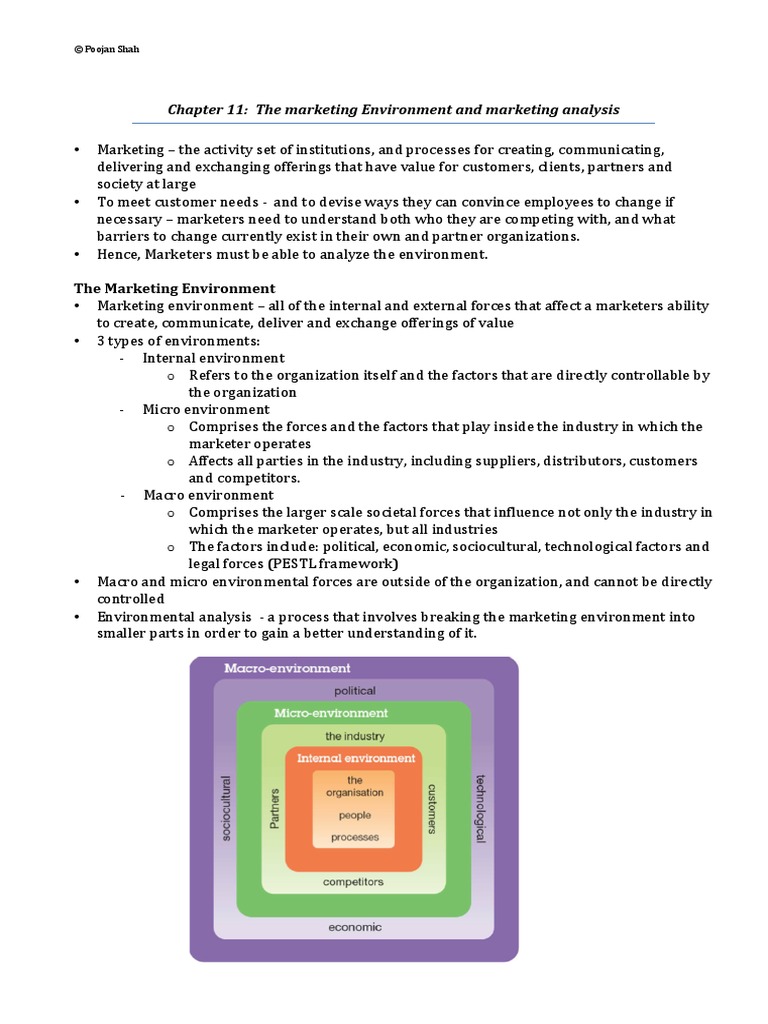 Micro,, Macro | PDF | Swot Analysis | Marketing