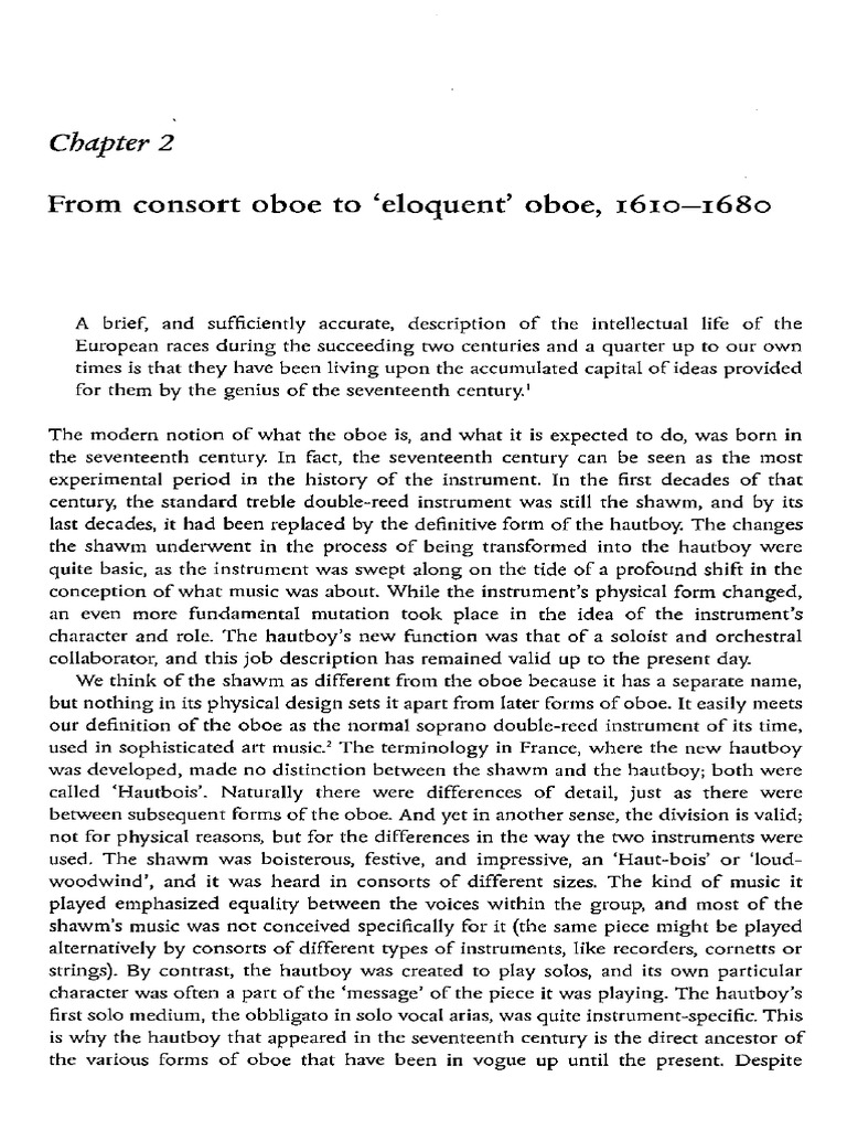 From Consort Oboe To 'Eloquent' Oboe,: It It | Descargar gratis PDF ...