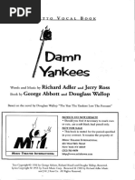 Damn Yankees | PDF