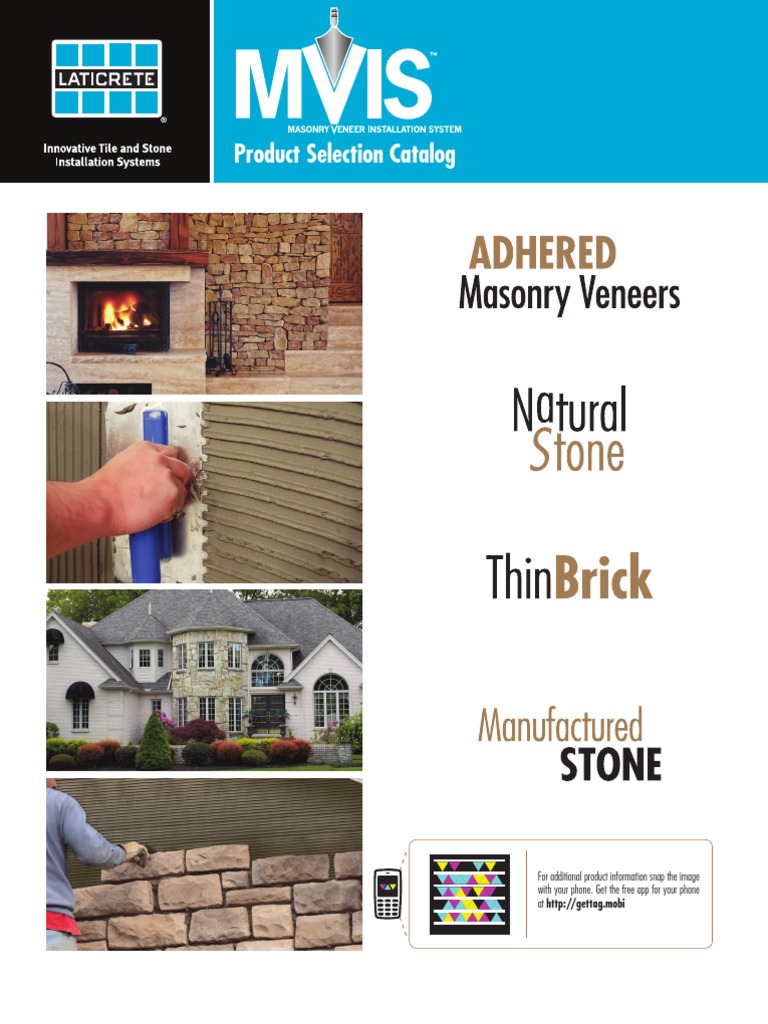 LATICRETE Masonry Veneer Installation System (MVIS) Catalog (8.5x11 ...