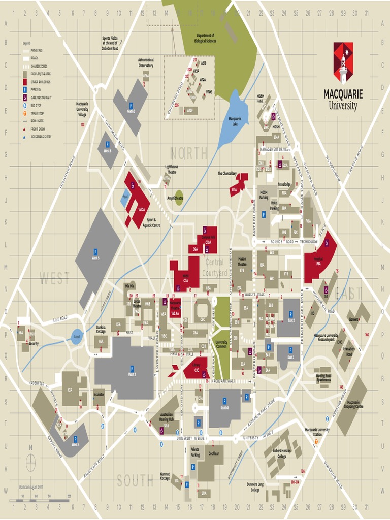 Campus Map | PDF | Leisure | Transport