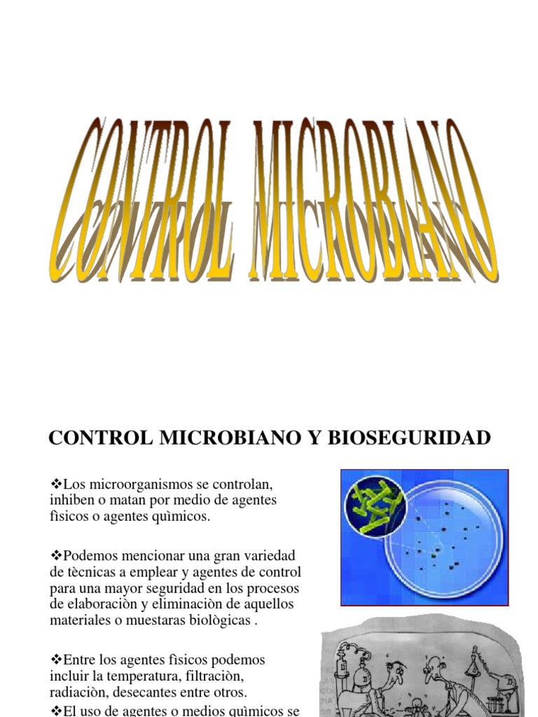 Control Microbiano y Bioseguridad 2032 0 | PDF | Esterilización ...