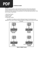 GMAW Transfer Modes Explained | PDF | Construction | Welding