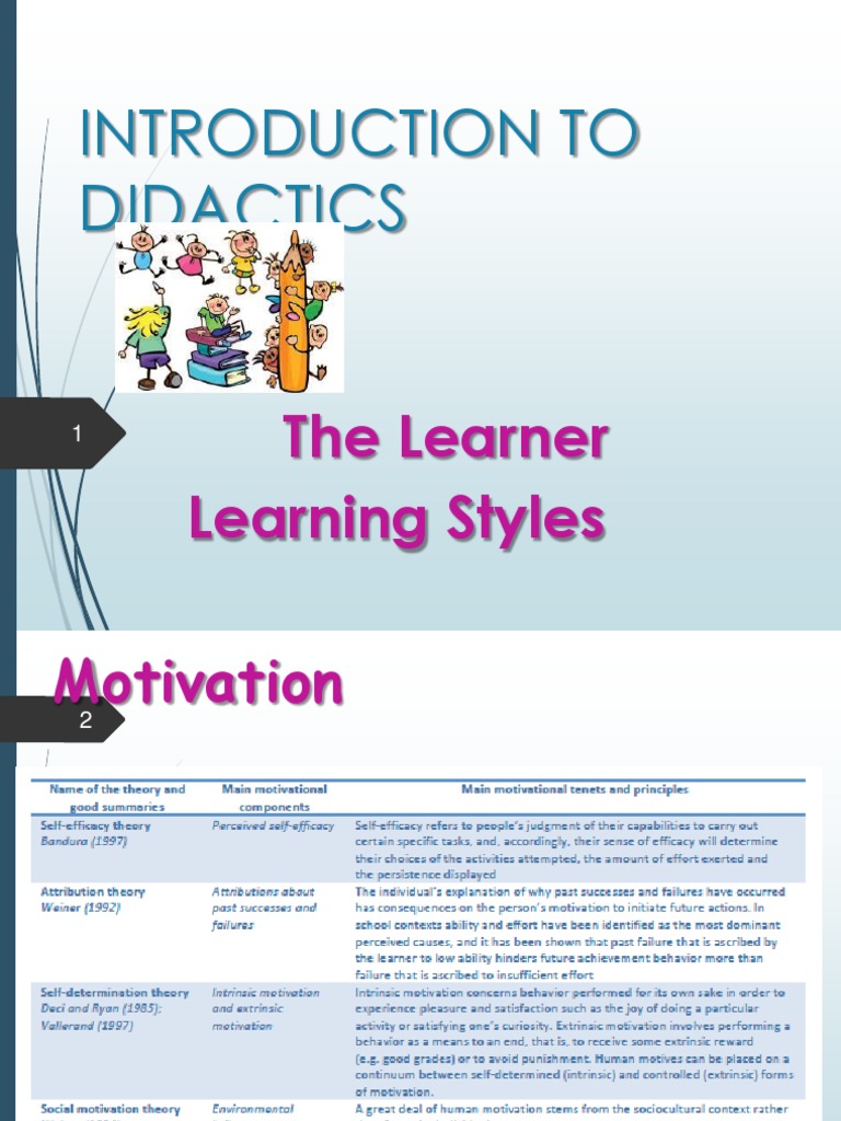 Introdid Learning Styles | PDF | Learning Styles | Understanding