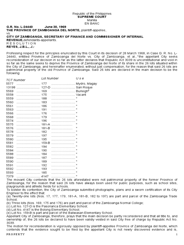 Supreme Court: TCT Number Lot Number Use | Download Free PDF | Lawsuit ...