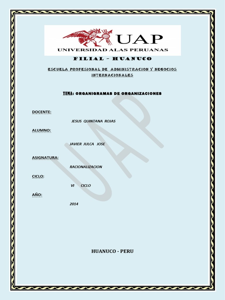 Caratula UAP | PDF