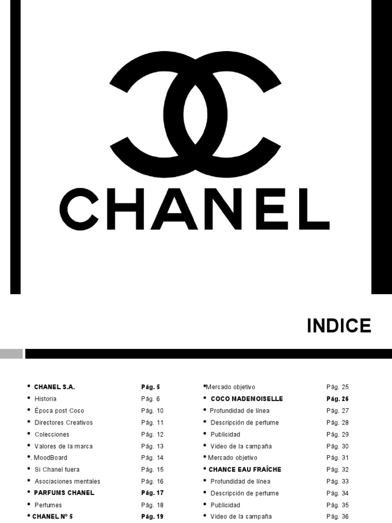 Historia y Publicidad de Chanel | PDF | Business