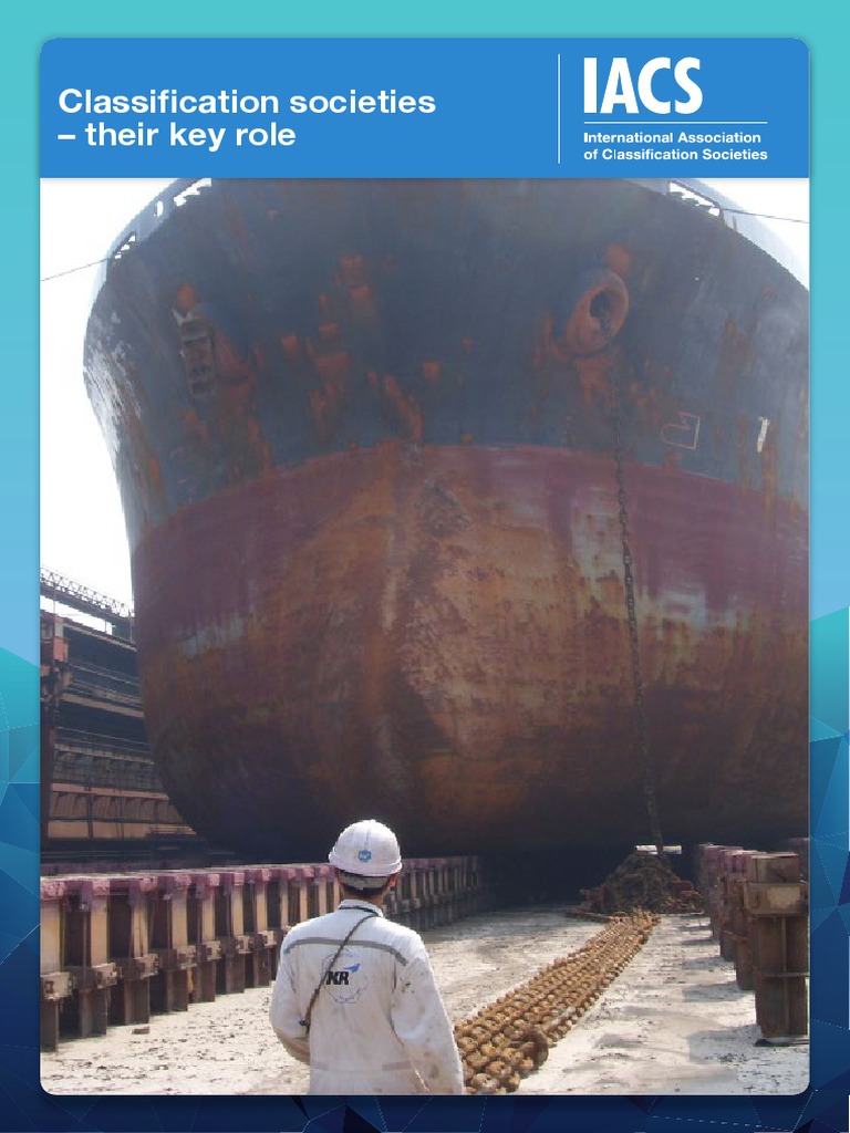 Iacs Class Key Role | PDF | Water Transport | Shipping