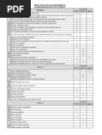 Tabla de Defectos PDF | PDF