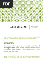 Anger Questionnaire | PDF | Anger | Psychological Concepts