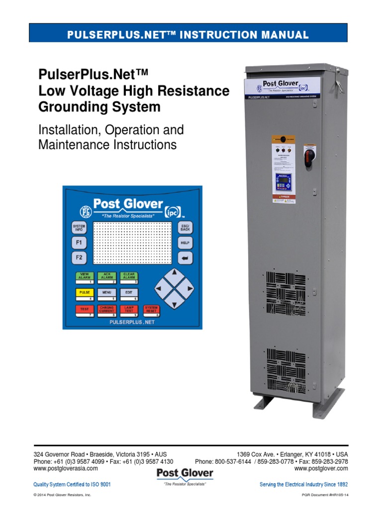 HR105-14 InstallManual | PDF | Resistor | Relay