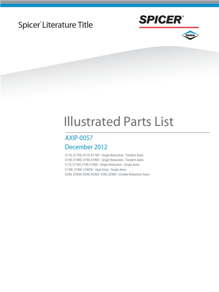 Axip 0057 | PDF | Gear | Axle