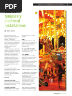 Bs7909 Guidance Document | PDF | Electrician | Safety