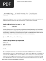 Deployment Letter - Sample | PDF | Government | Business
