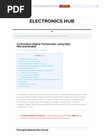 Contactless Digital Tachometer Using 8051 Microcontroller | PDF