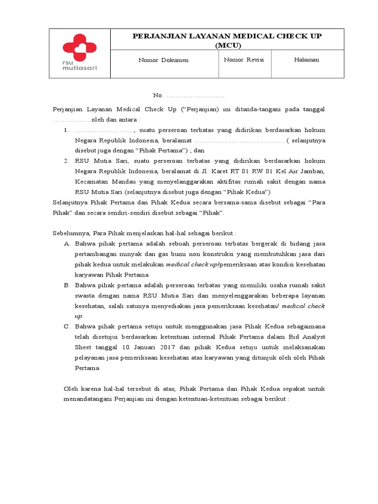 Medical Check Up | PDF