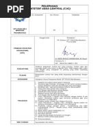 SOP Perawatan Kateter Vena Sentral | PDF