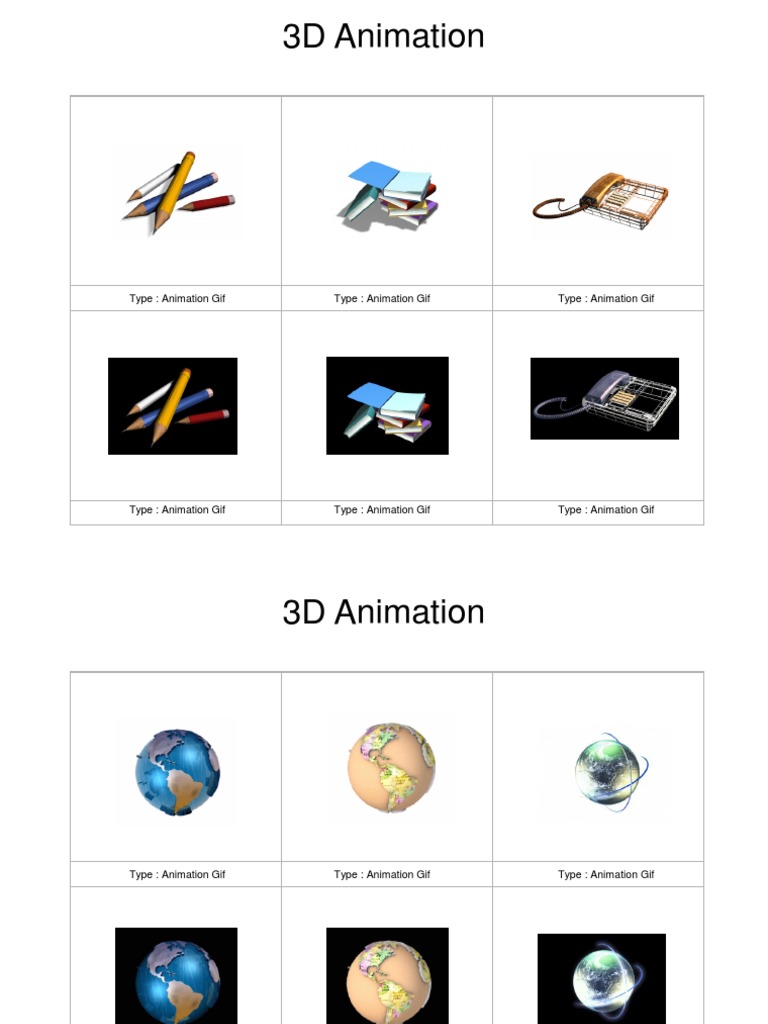 3D Animation: Type: Animation Gif Type: Animation Gif Type: Animation ...