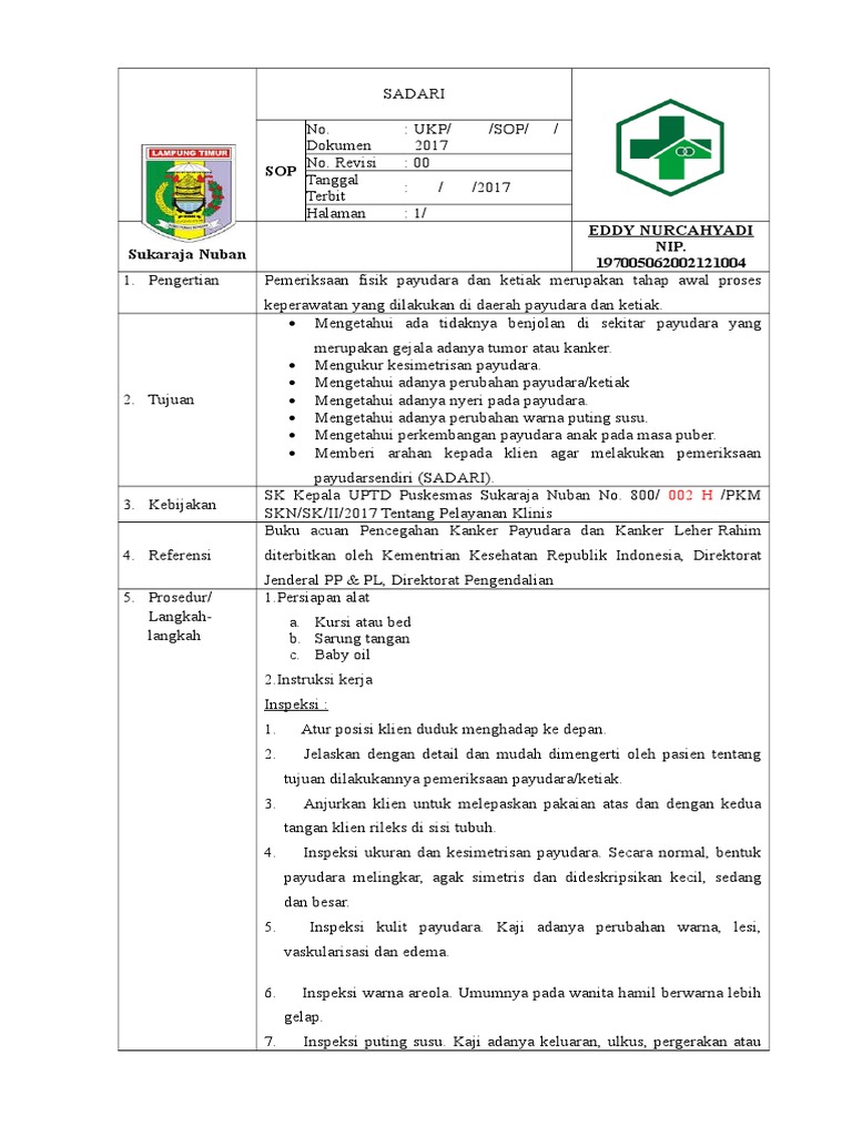 Sop Sadari | PDF