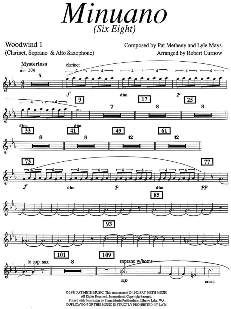 Minuano (Six Eight) - Parts | Meteorological Phenomena | Wound | Free ...