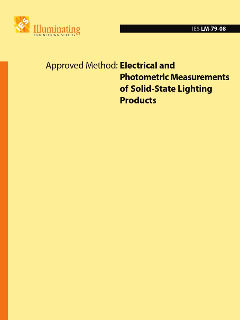 Iesna LM 79-Iesna LM 79 1 PDF | PDF | Light Emitting Diode | Power Supply