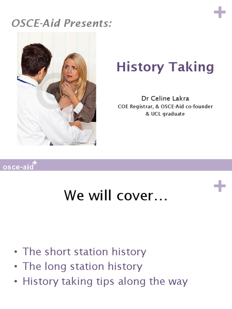 OSCE Stop - Lecture Long History | PDF | Chronic Condition | Diabetes ...