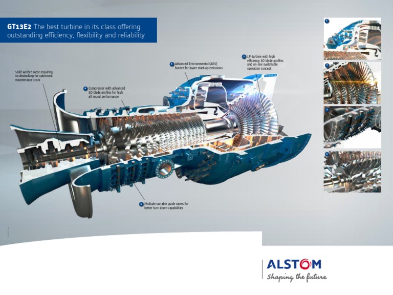 Gt13e2 Gas Turbine Poster