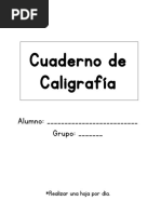 Libro de Caligrafia para Imprimir Gratis | PDF | Caligrafía | Libros