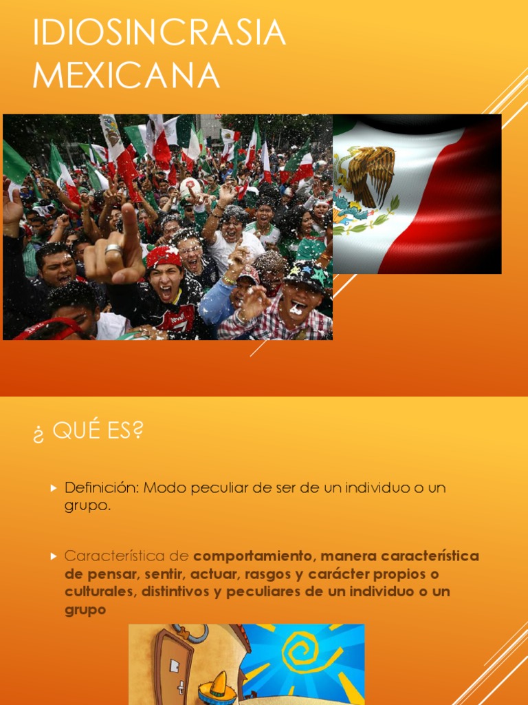 Idiosincrasia Mexicana | PDF | México | Comportamiento