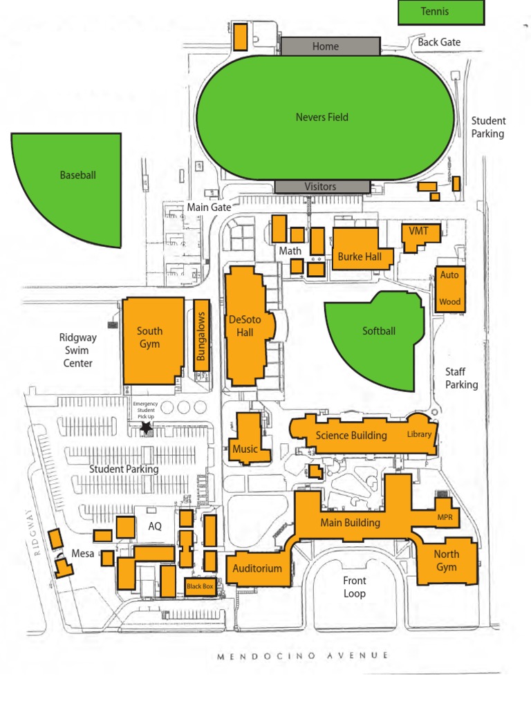 Srhs School Map | PDF