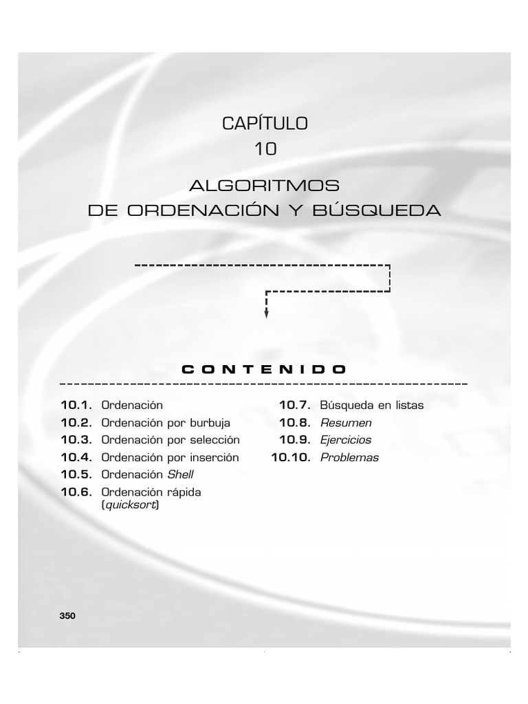 Algoritmos De Ordenamiento Y Busqueda Pdf Descargar Gratis Pdf Estructura De Datos De Matriz
