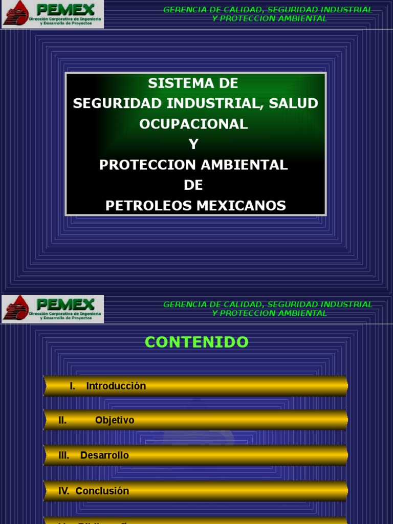 Seguridad Industrial y Protección Ambiental Pemex | Calidad (comercial ...