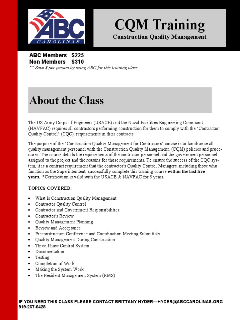CQM Certified Manager of Quality | PDF