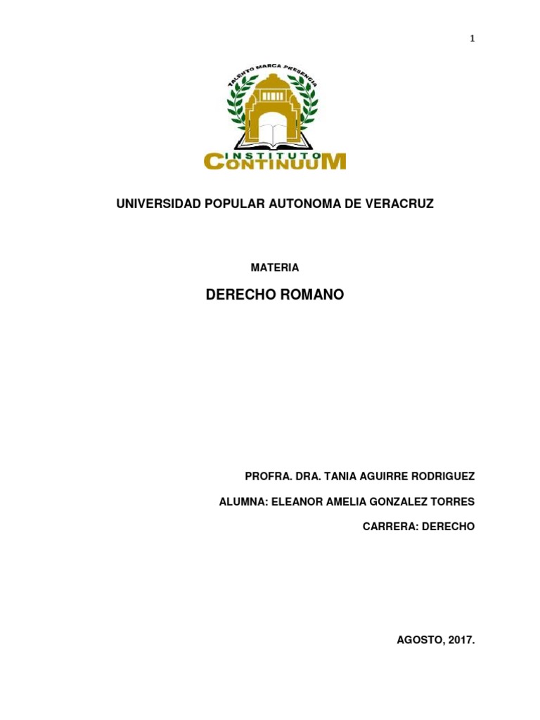 Derecho Romano y Codigo Civil para El Distrito Federal | PDF | Divorcio ...